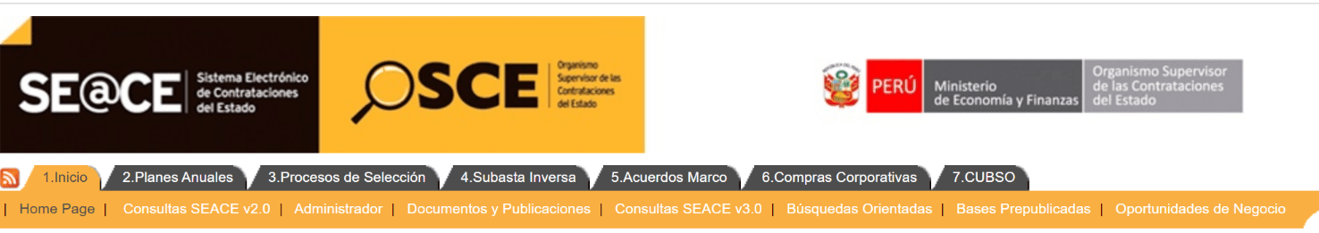 SEACE - Consultar licitaciones de la OSCE